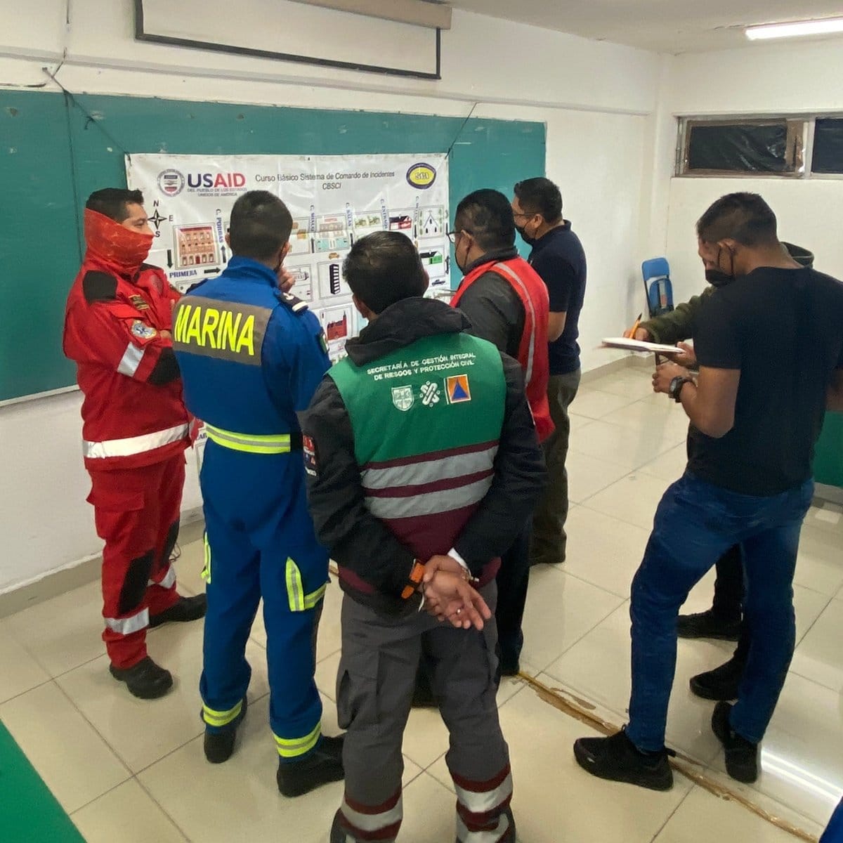 CAPACITACIÓN EN SISTEMA DE COMANDO DE INCIDENTES CAPACITACIÓN EN SISTEMA DE COMANDO DE INCIDENTES